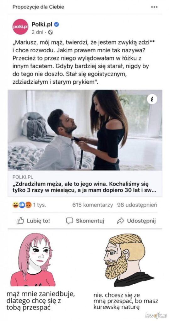 Zdrada | JebZmeme.pl